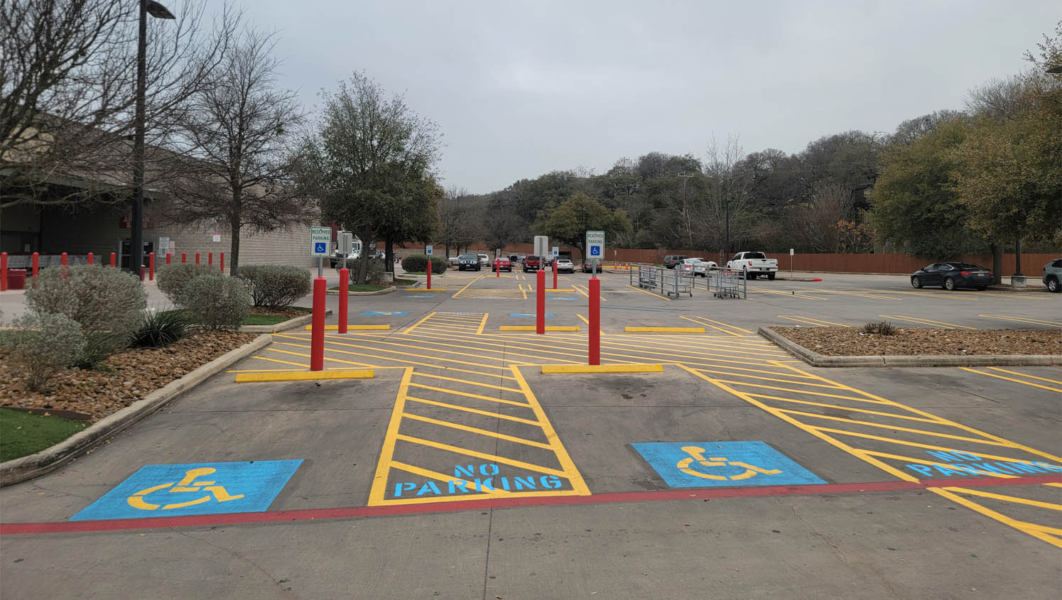 Line Striping for Costco in Selma, TX | G-FORCE™️