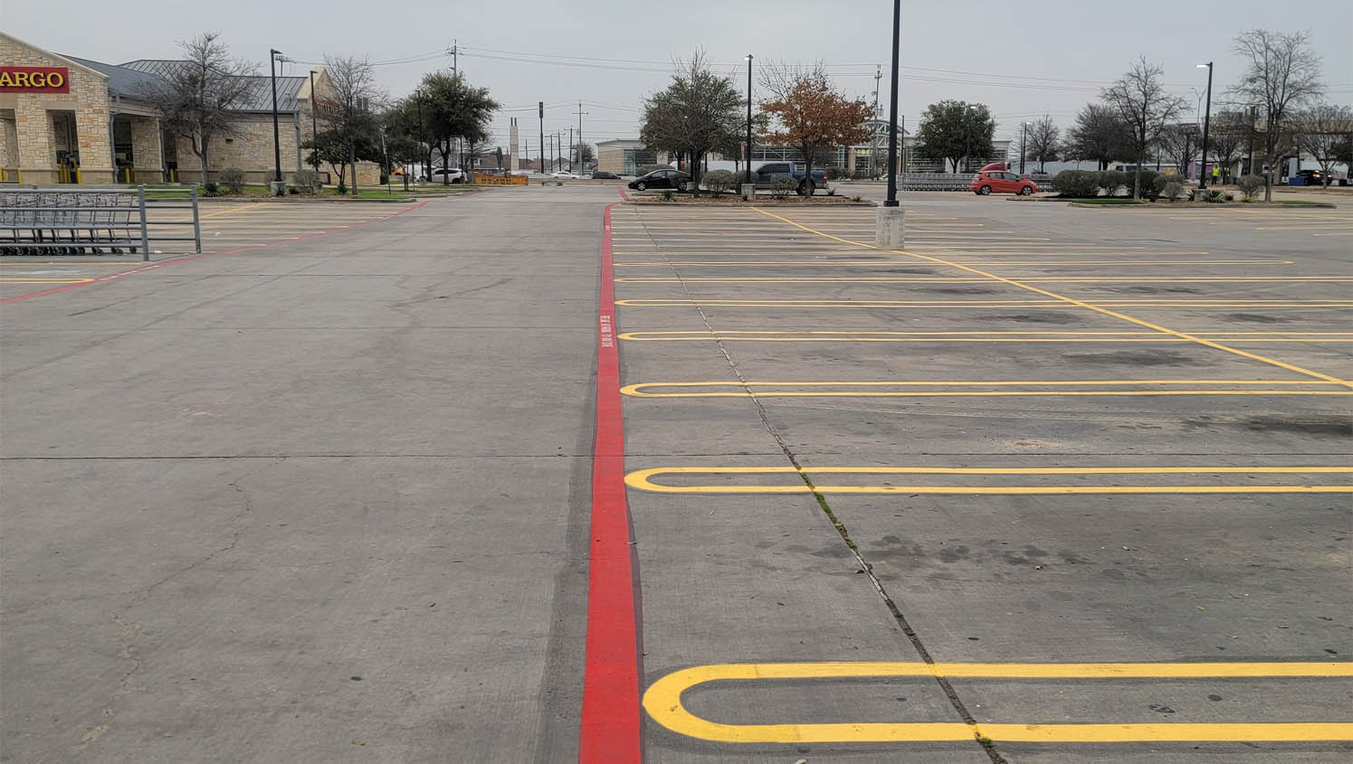 Line Striping for Costco in Selma, TX | G-FORCE™️