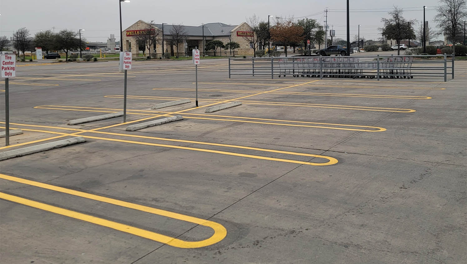 Line Striping for Costco in Selma, TX | G-FORCE™️