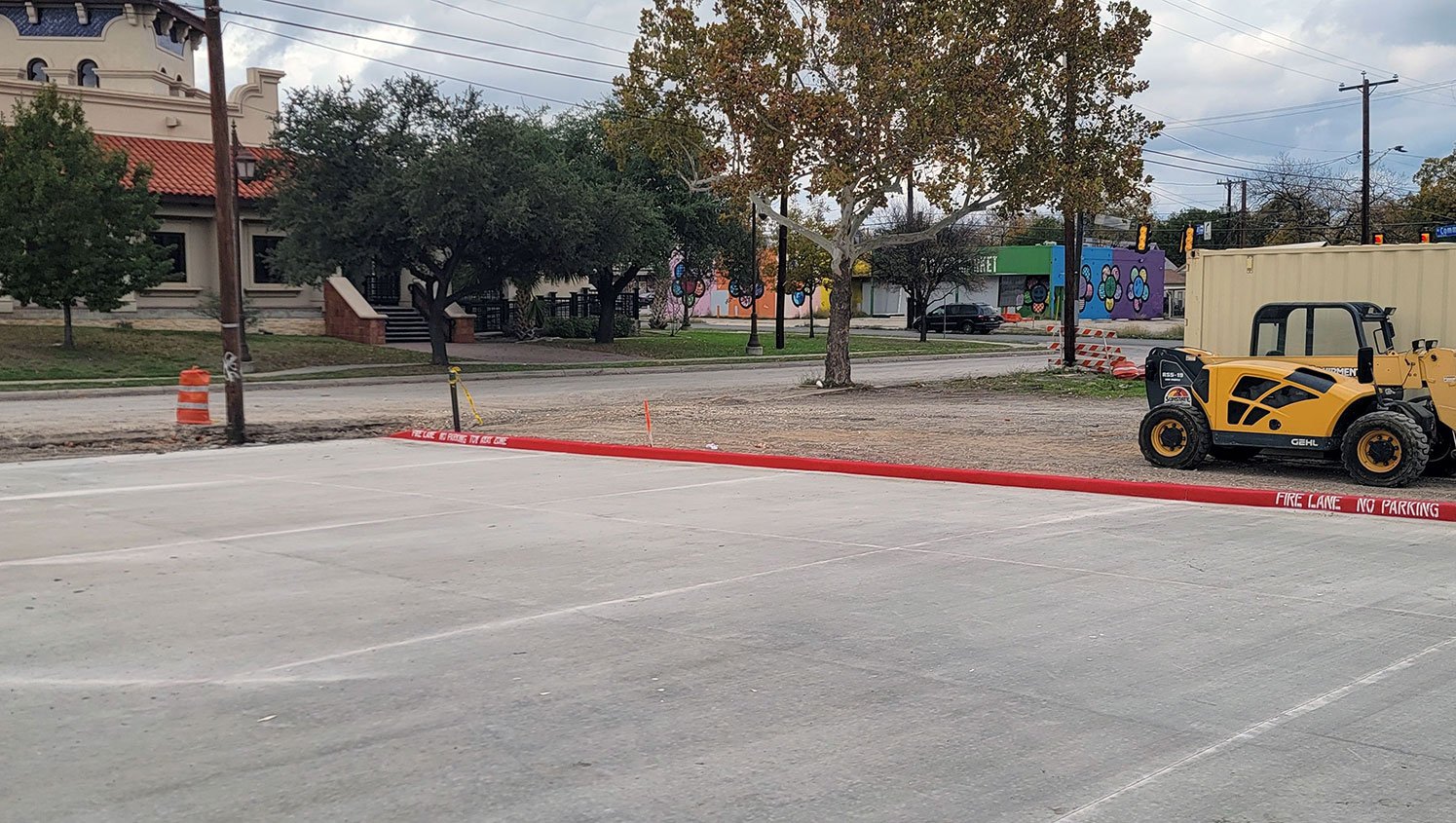 Parking Lot Striping for an AutoZone | G-FORCE™ San Antonio
