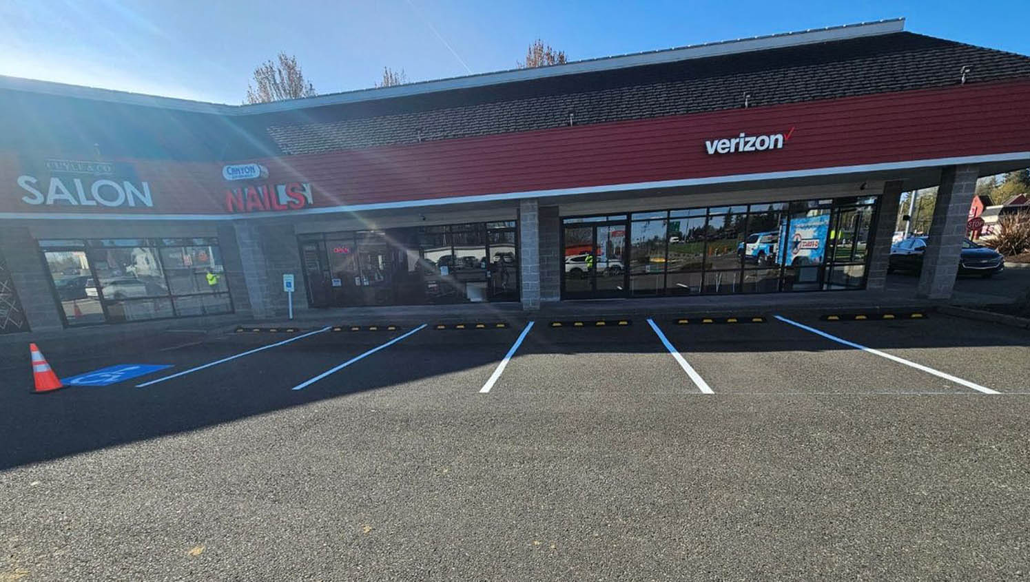 Line Striping for Canyon Plaza | G-FORCE™