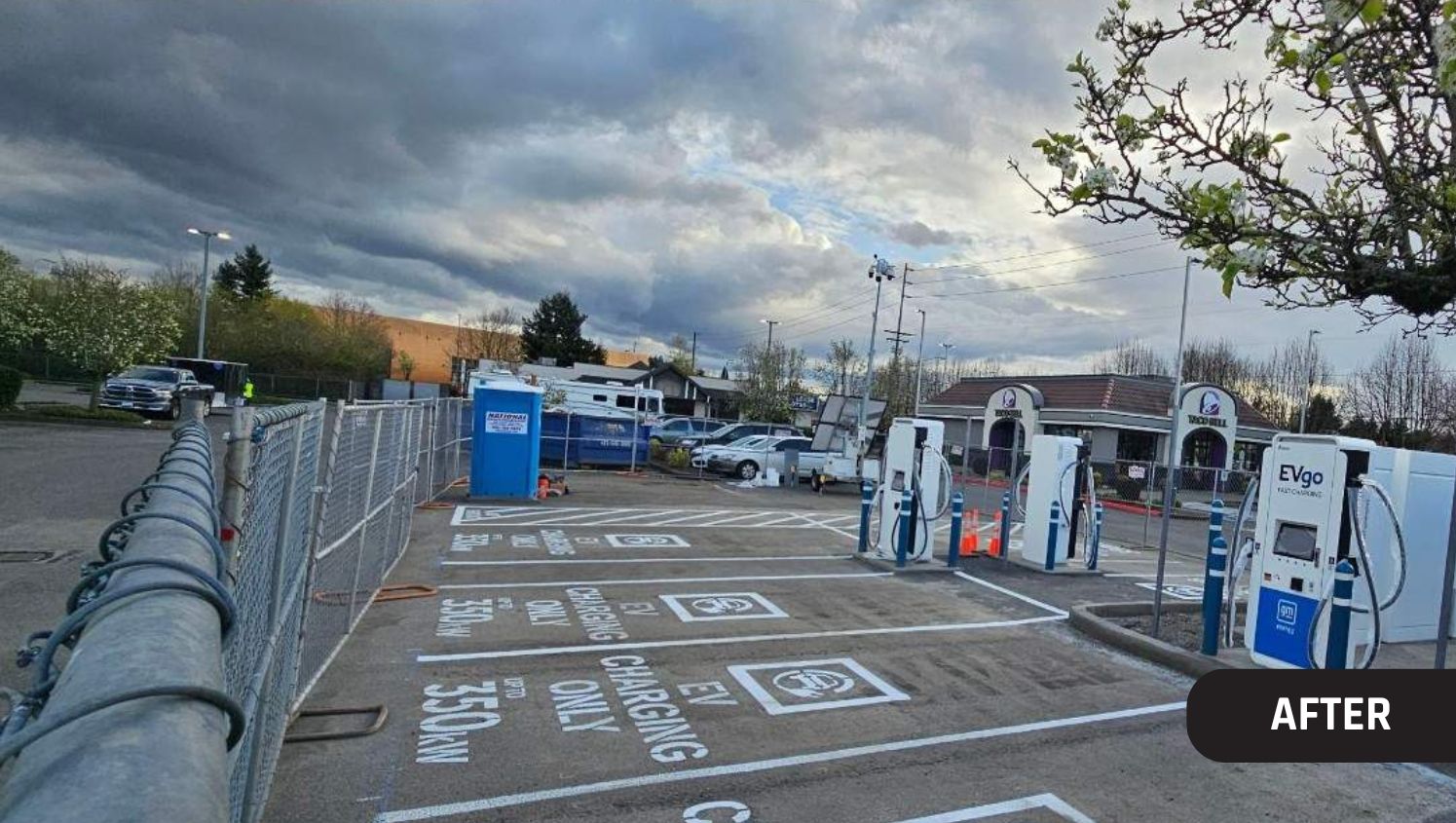 EV Charging Bay Markings for Osborne Company in Kent | G-FORCE®