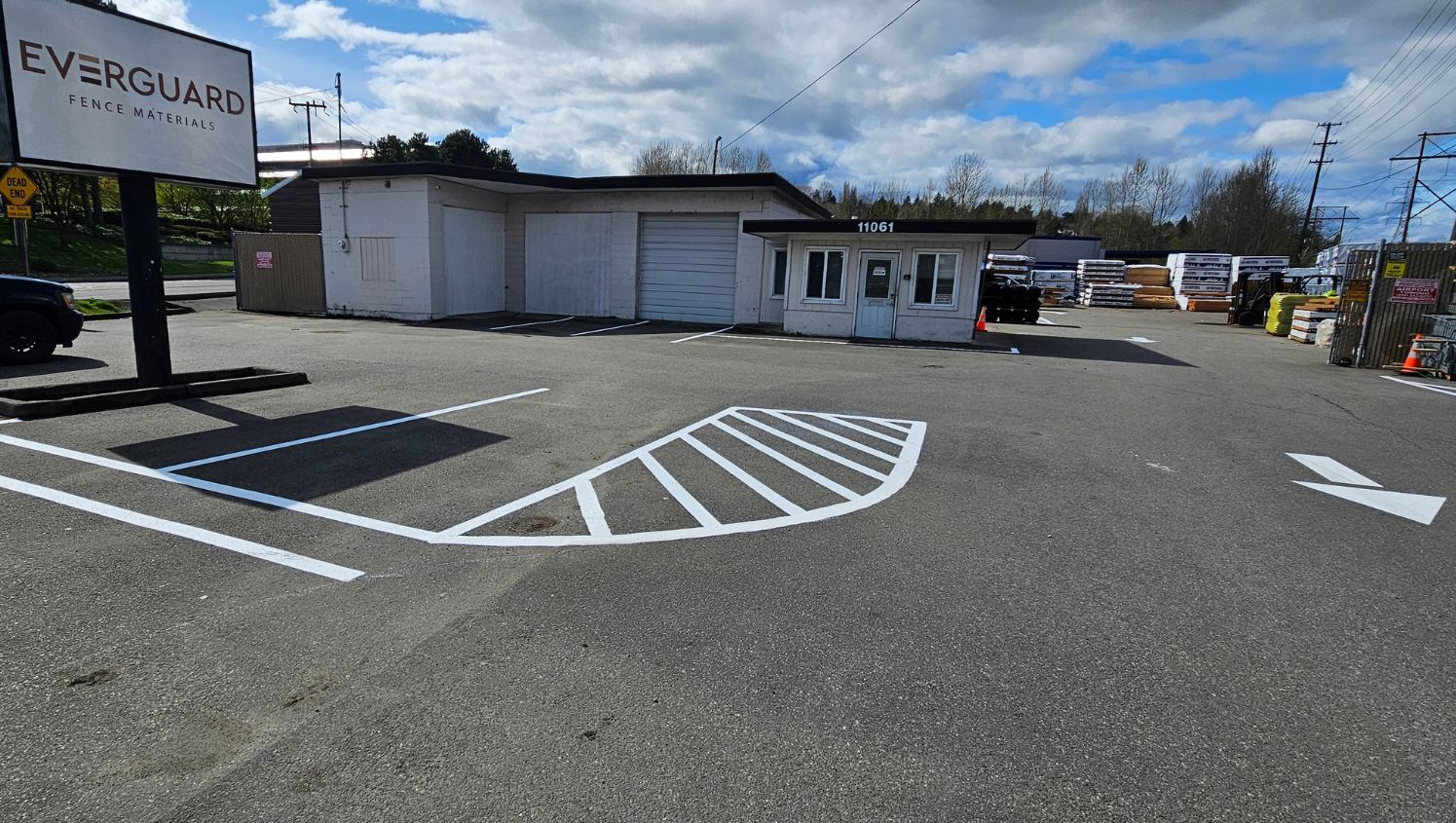 Line Striping for Everguard Fence Materials in Washington | G-FORCE®