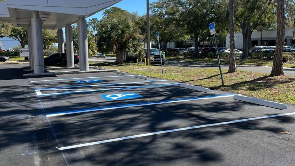 Line Striping for Tampa Apartment Complex | G-FORCE™