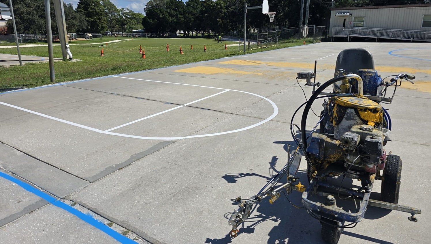 Athletic Field Marking for a Park in Palm Harbor | G-FORCE®
