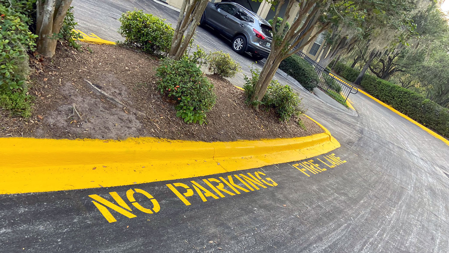 Line Striping for Resource Pavement Group | G-FORCE™ Tampa