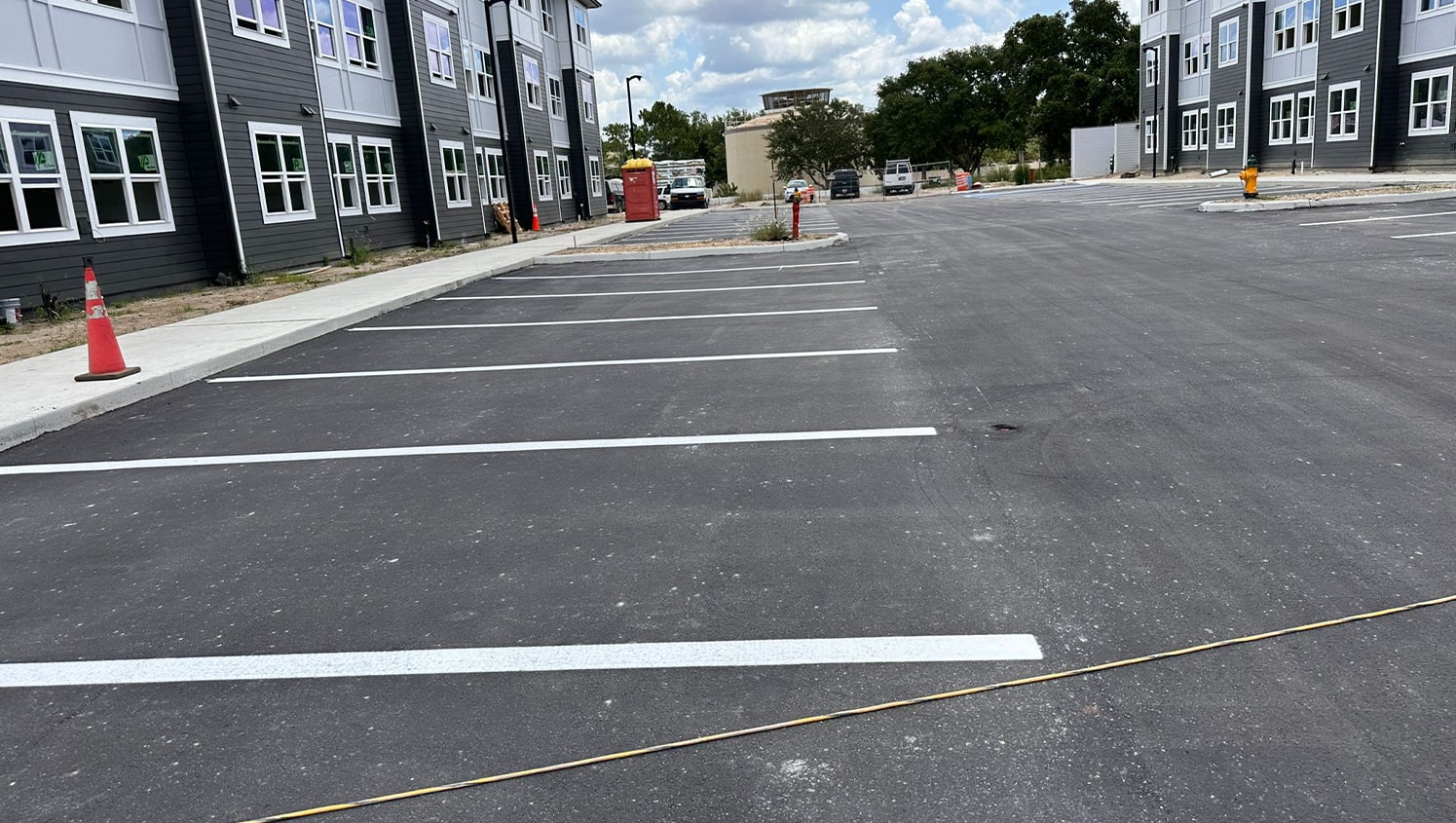 Line Striping for Apartment Complex in Winter Haven | G-FORCE™