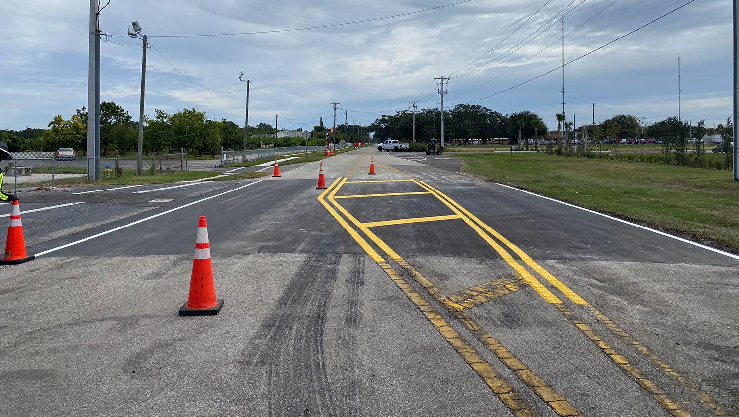 Line Striping and Road Layout in Bradenton, FL | G-FORCE™