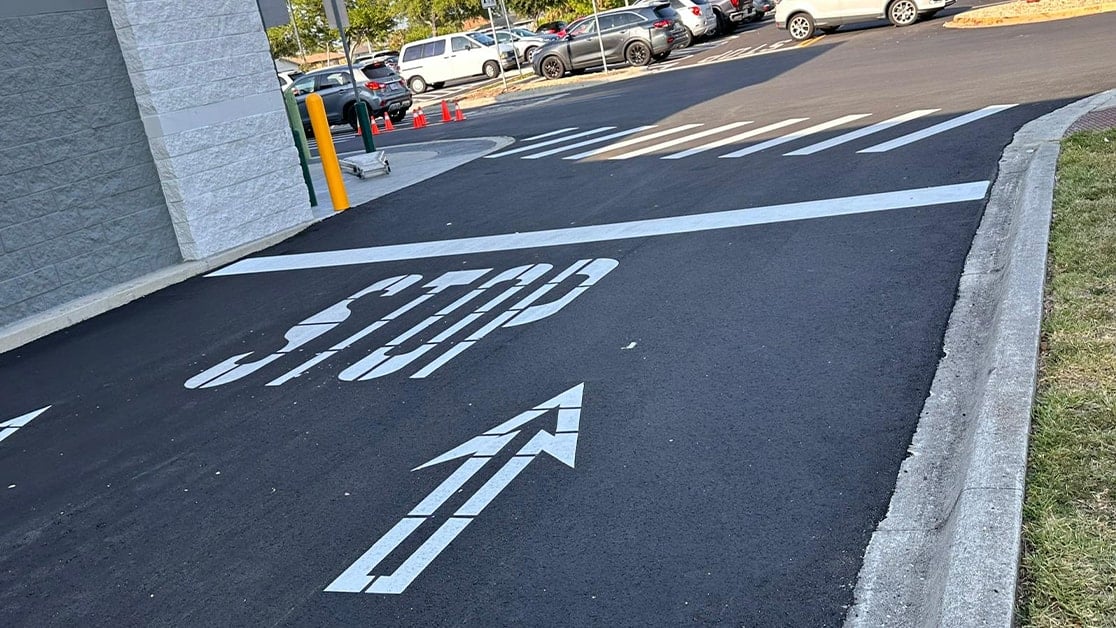 Parking Lot Sign Installation for Walmart | G-FORCE™