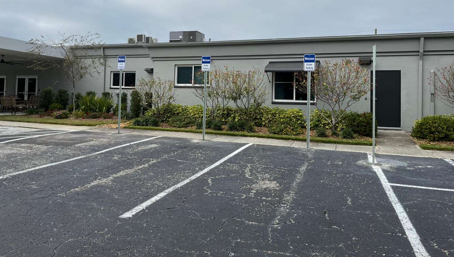 Line Striping for Church in St. Petersburg | G-FORCE™