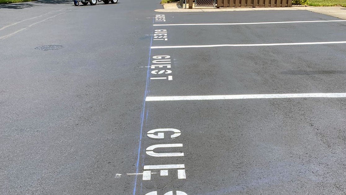 Re-Striping for Tampa, FL Paving Contractor | G-FORCE™ Tampa