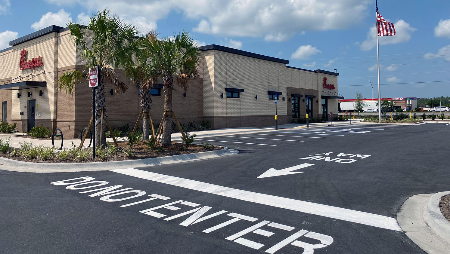 Parking Lot Striping for Chick-fil-A | G-FORCE™ Tampa