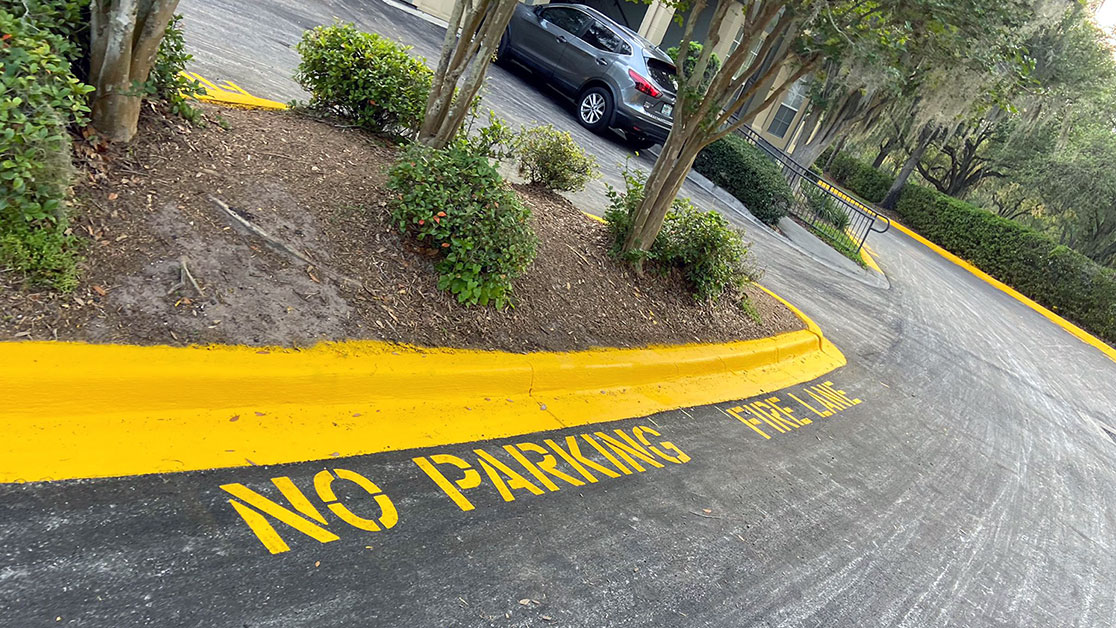 Line Striping for Resource Pavement Group | G-FORCE™ Tampa