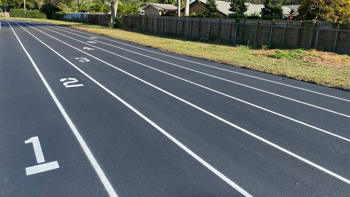 Track Line Striping in Hudson, FL | G-FORCE™