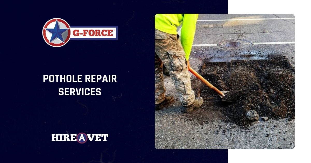 Commercial Parking Lot Repair & Pothole Repair Services | G-FORCE